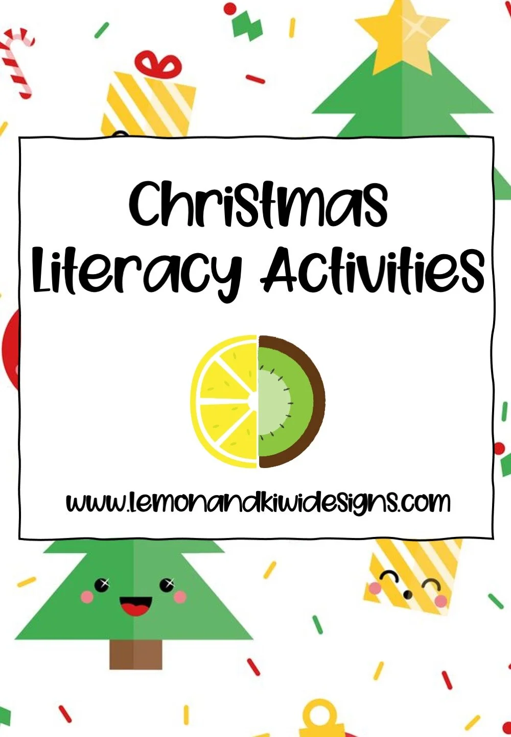 Free Christmas Literacy Printable Activity Book — Lemon & Kiwi Designs