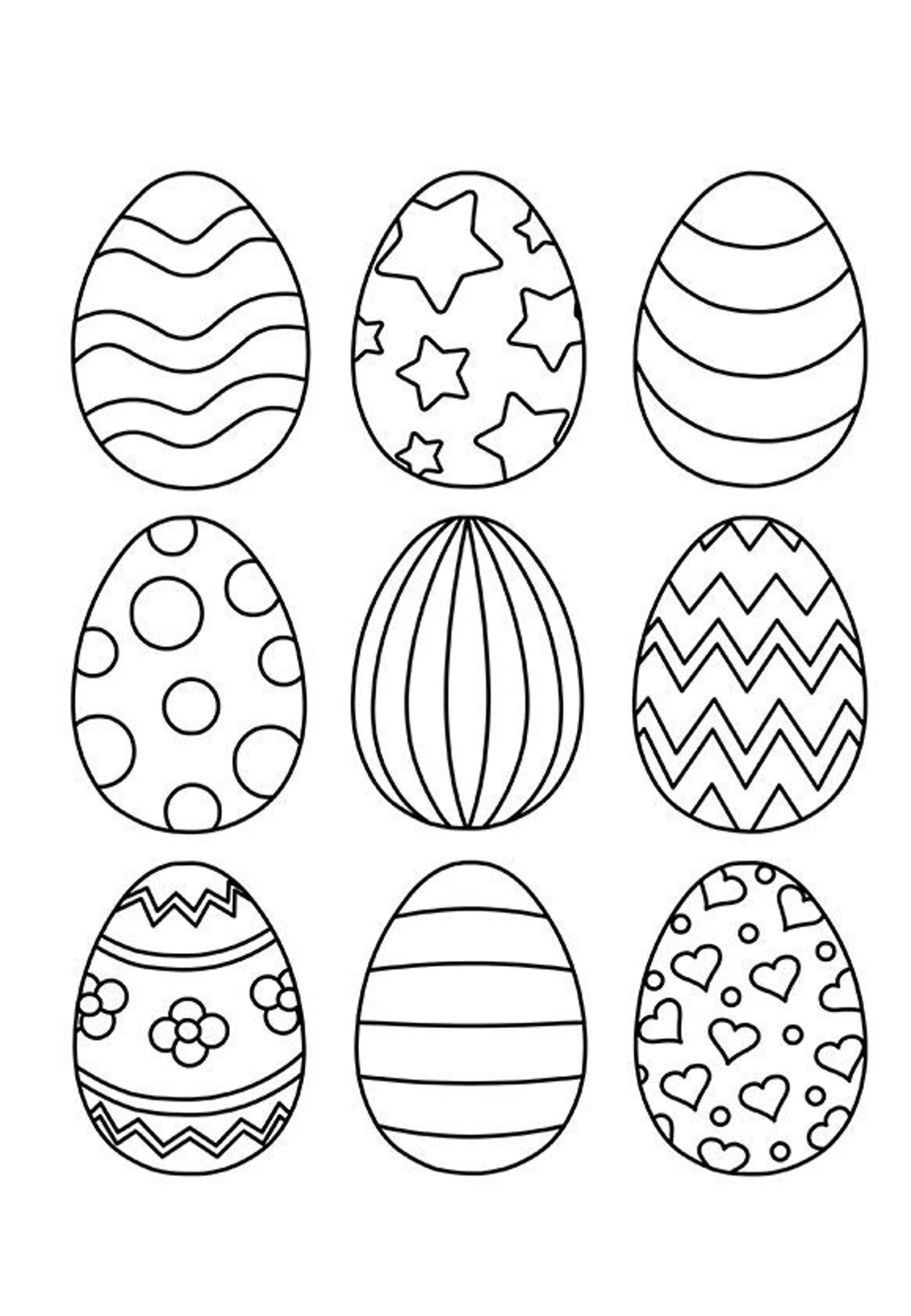 Free Easter Coloring Pages for Kids — Lemon & Kiwi Designs