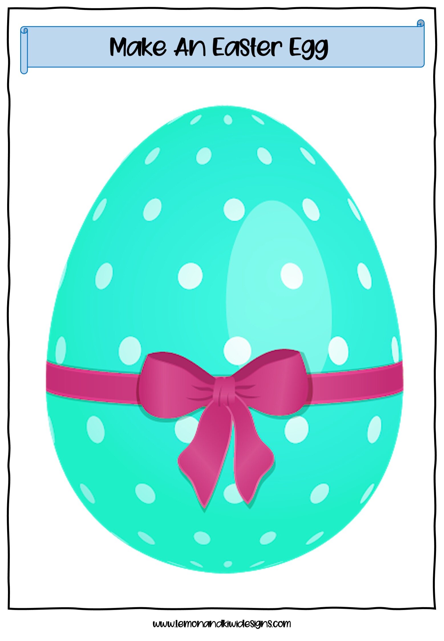 Free Easter Playdough Mats (Printable PDF) — Lemon & Kiwi Designs