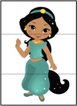 Free Printable Princess Mix and Match Puzzles — Lemon & Kiwi Designs