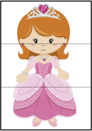 Free Printable Princess Mix and Match Puzzles — Lemon & Kiwi Designs