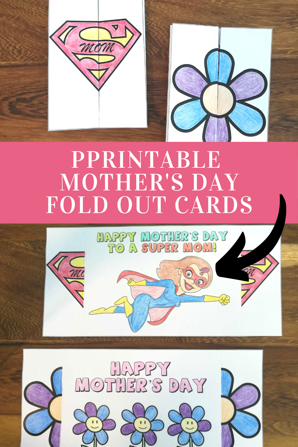 Free Printable Mother’s Day Fold Out Cards — Lemon & Kiwi Designs