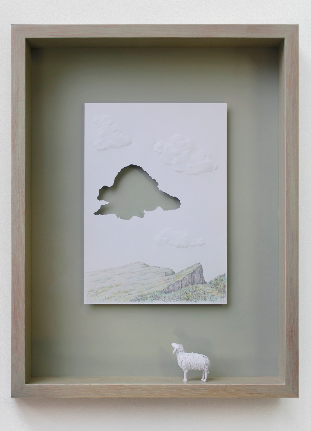 Framed A4 papercuts — PETER CALLESEN