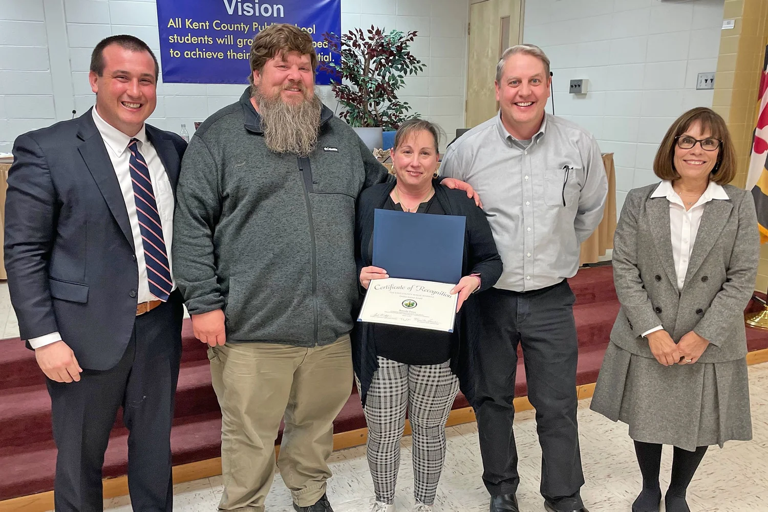 Brenda Price Receives Golden Anchor Award — Kent County Chamber of Commerce