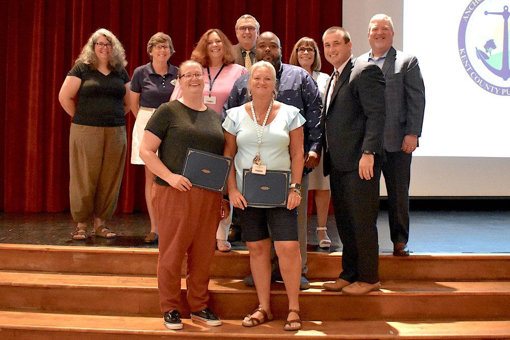KCPS Celebrates Staff Milestones, Teacher of the Year — Kent County ...