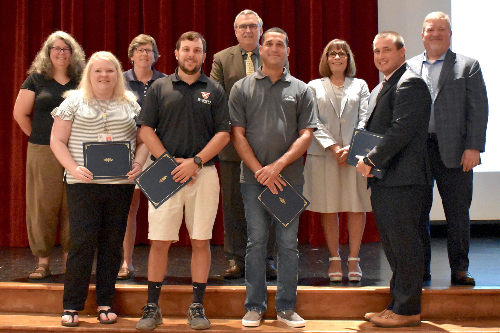 KCPS Celebrates Staff Milestones, Teacher of the Year — Kent County ...