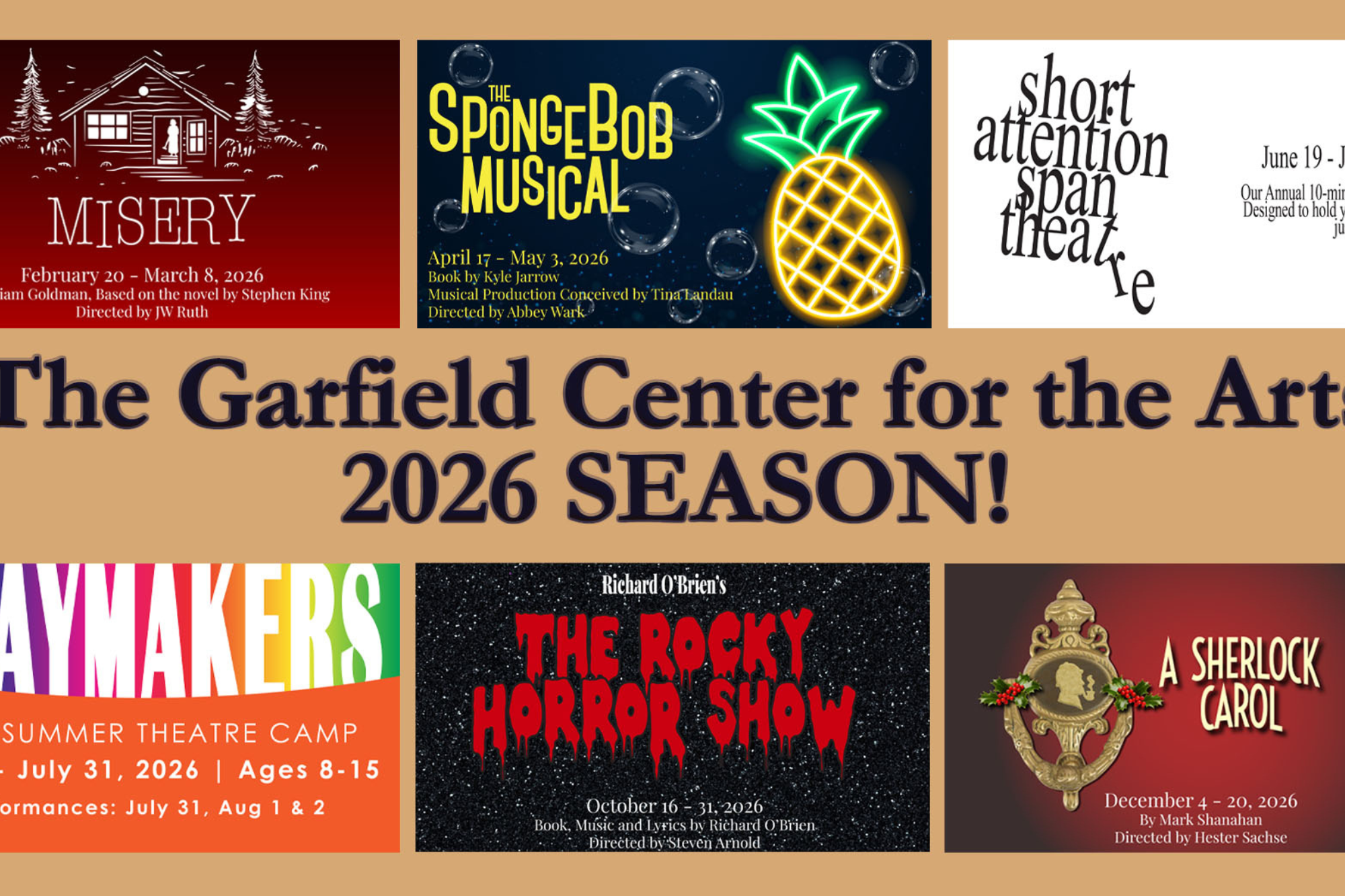 The Garfield Center Announces Their 2026 Season — Kent County Chamber ...