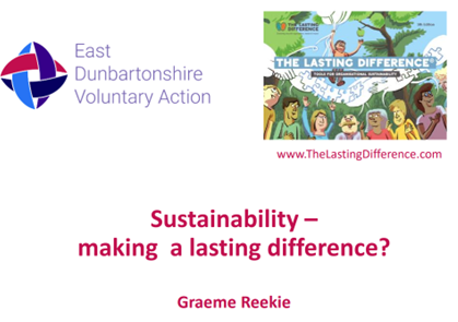 Making a Lasting Difference — East Dunbartonshire Voluntary Action