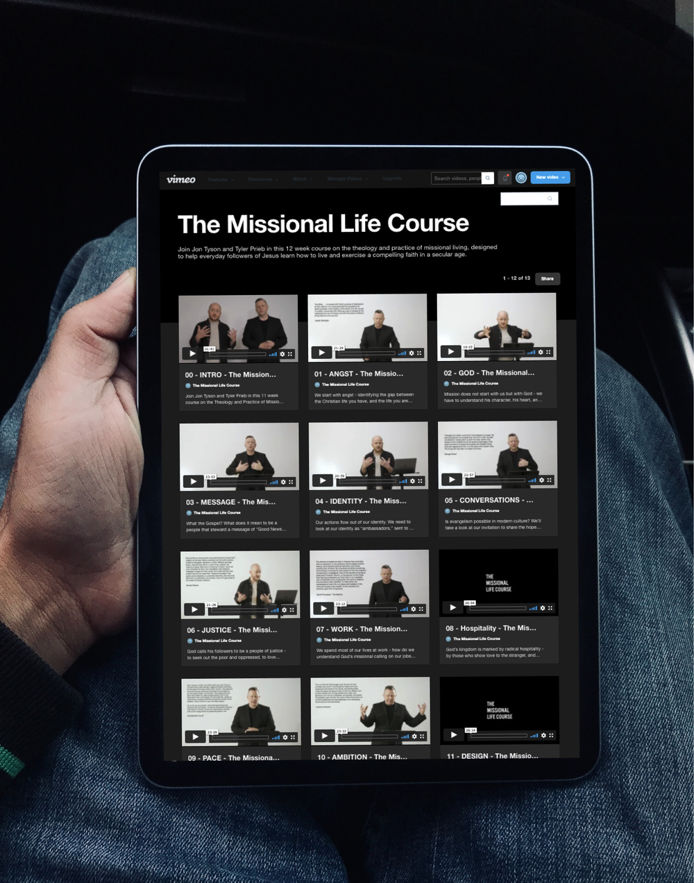 For Individuals — Missional Life
