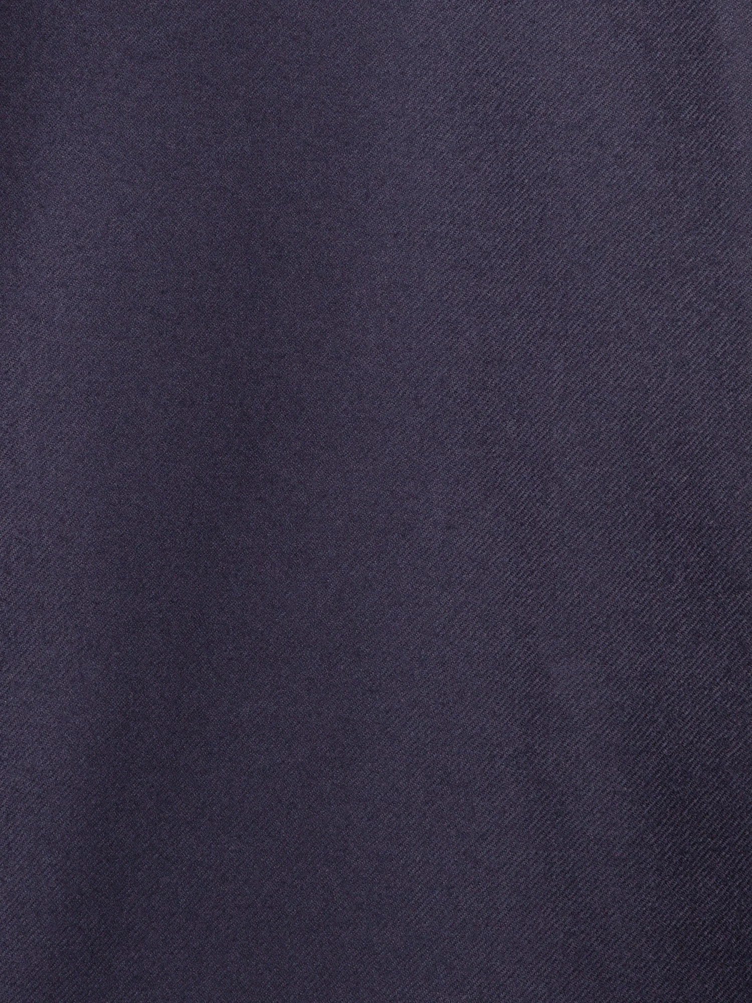 Navy Blue Wool Flannel Nehru Suit - Heron's Ghyll