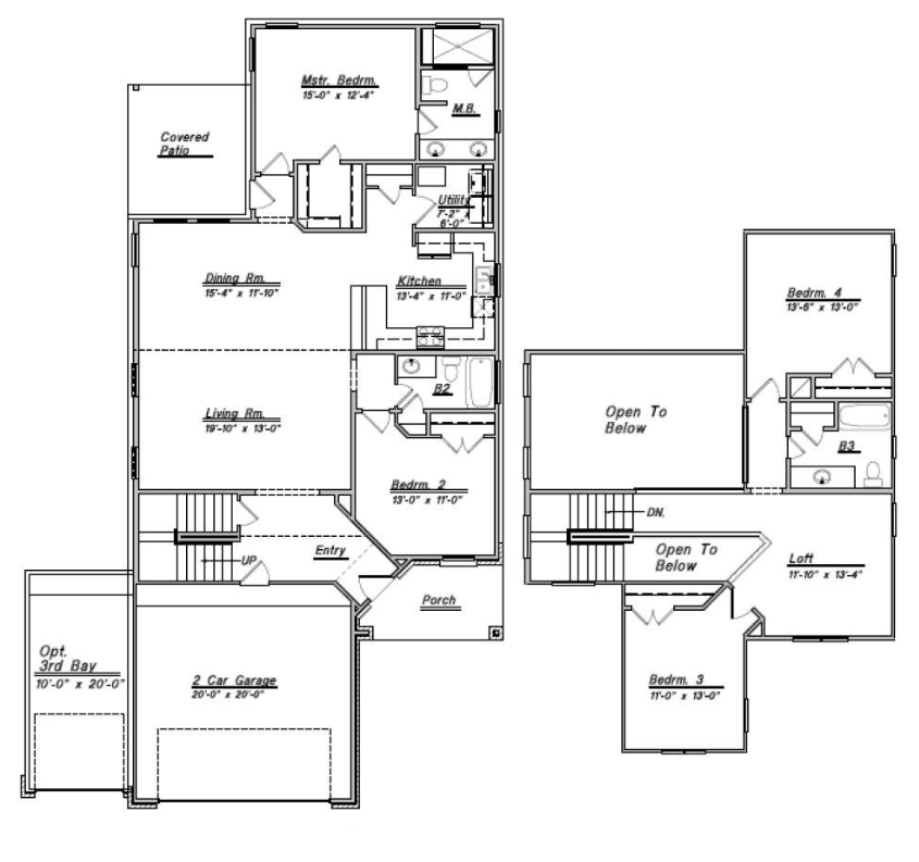 Lago Mar Floor Plans — Colina Homes