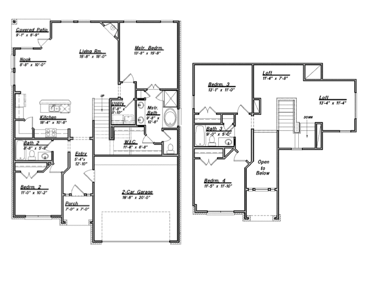 Lago Mar Floor Plans — Colina Homes