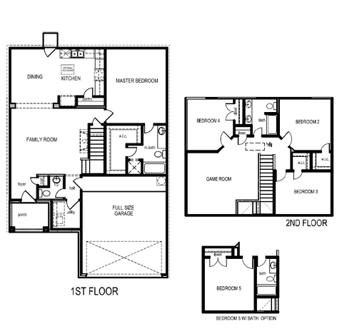 Sunterra Floor Plans — Colina Homes