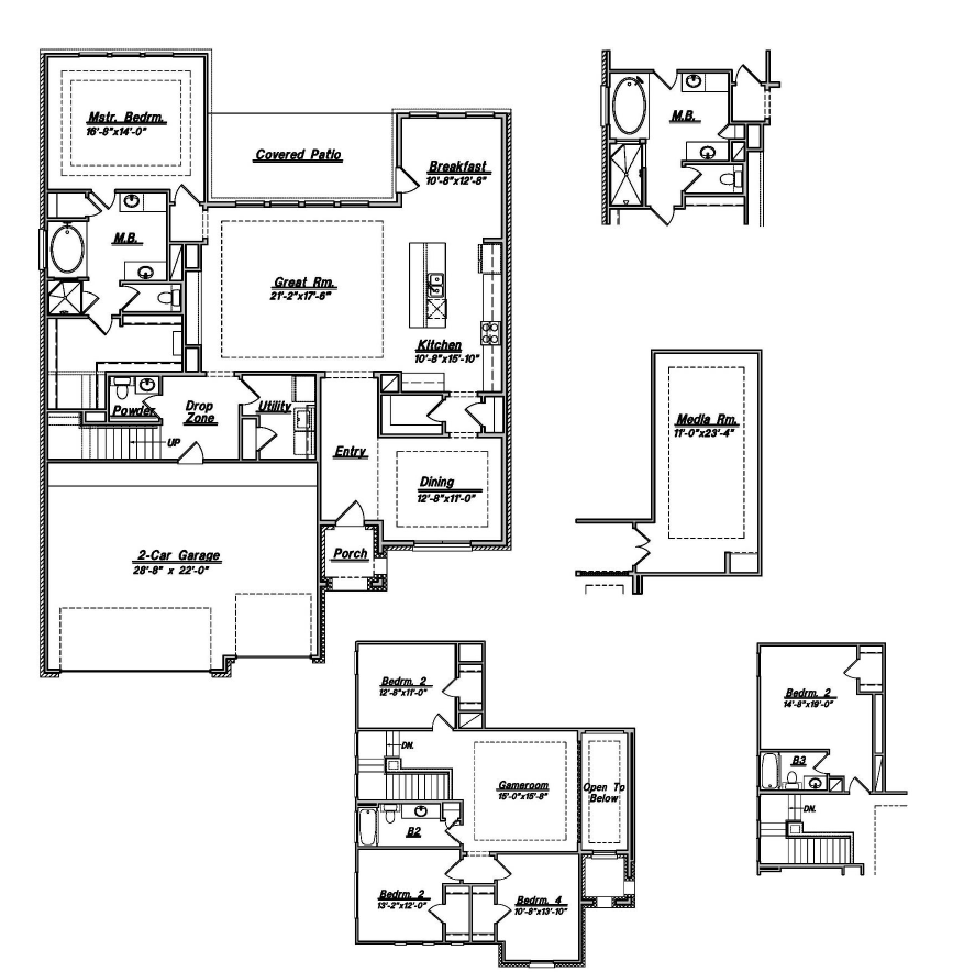 River Ranch Floor Plans — Colina Homes
