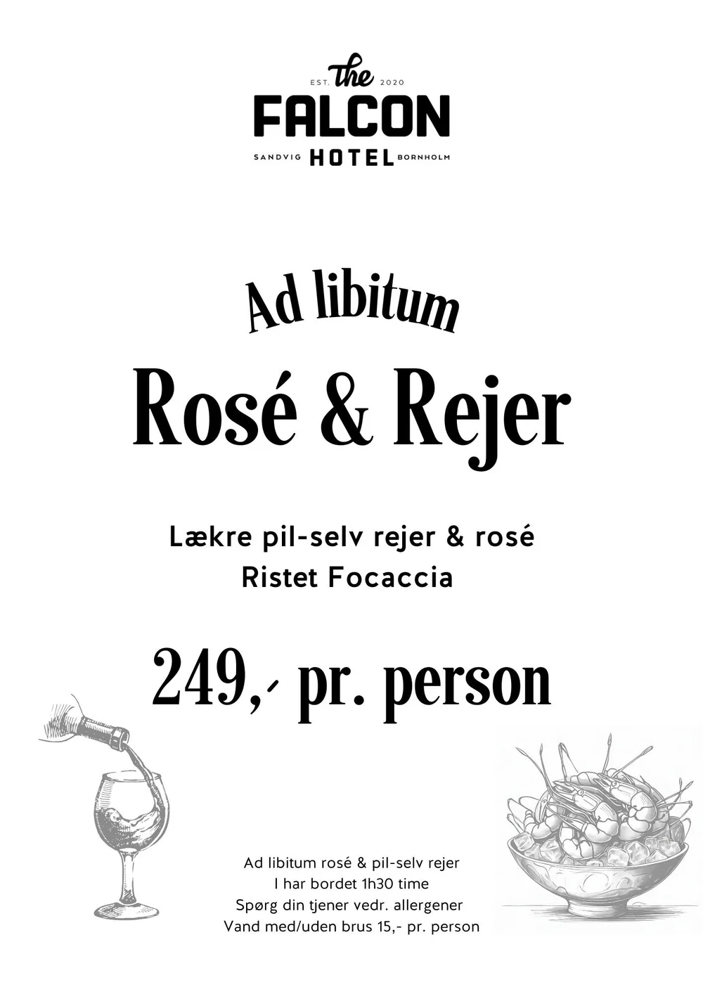 Dinner & Drinks — The Falcon Hotel