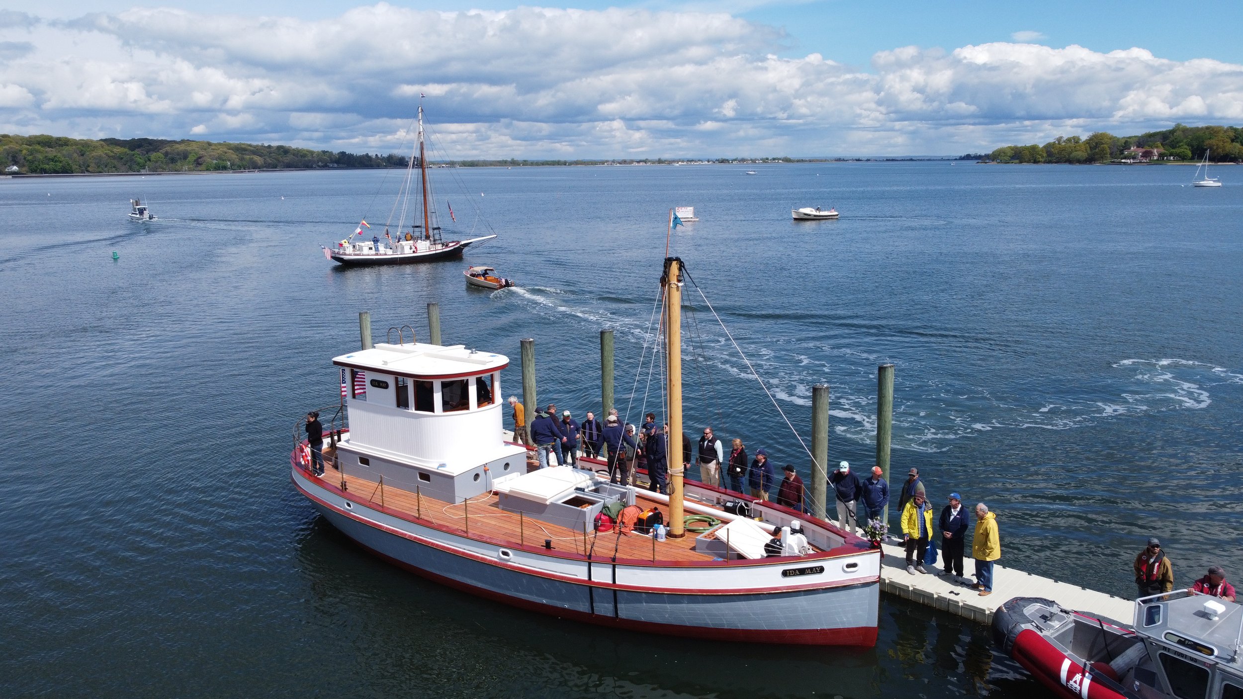History Cruises Scheduled on Oyster Bay Harbor — The WaterFront Center