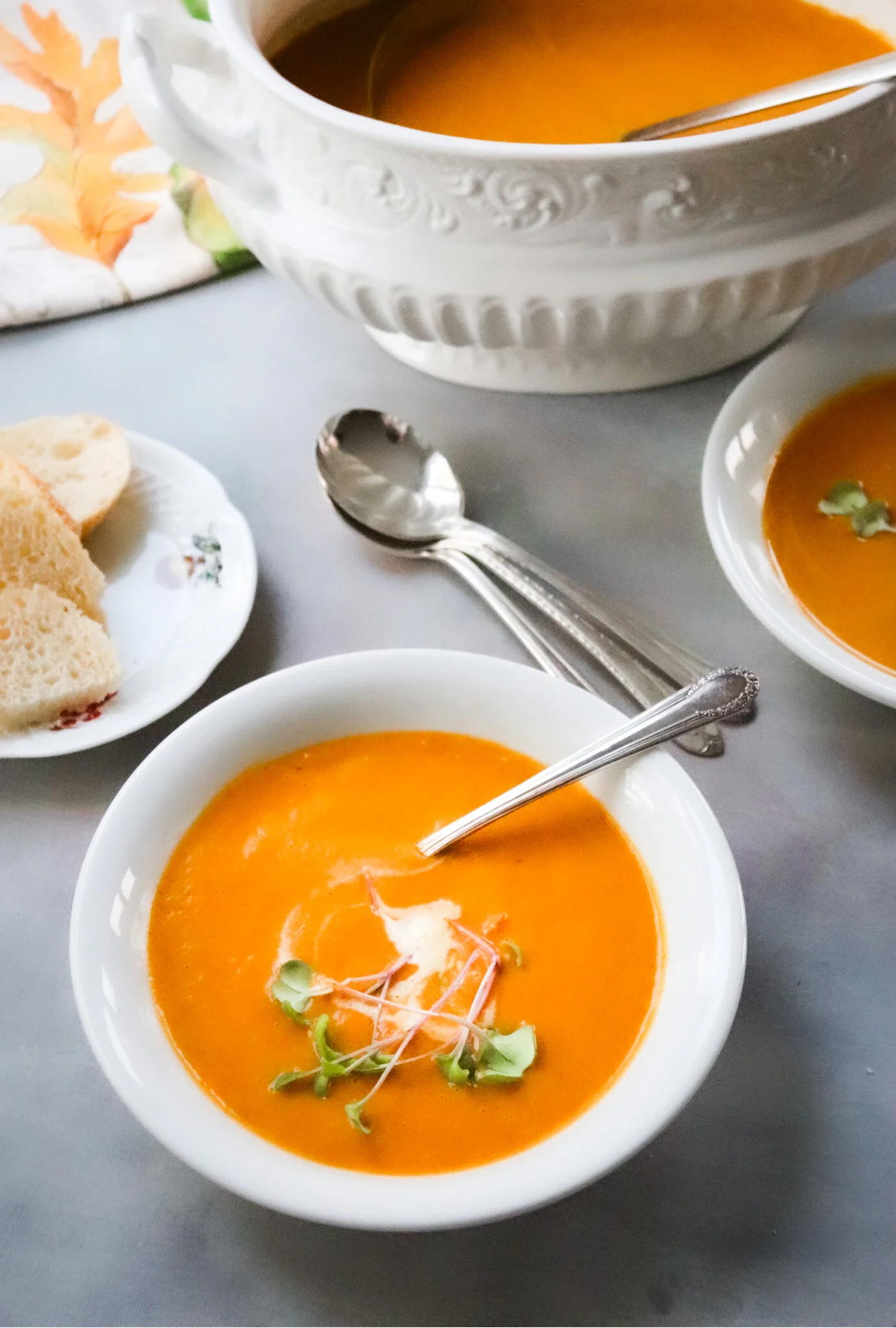 Creamy Pumpkin Soup — Freshdayliving