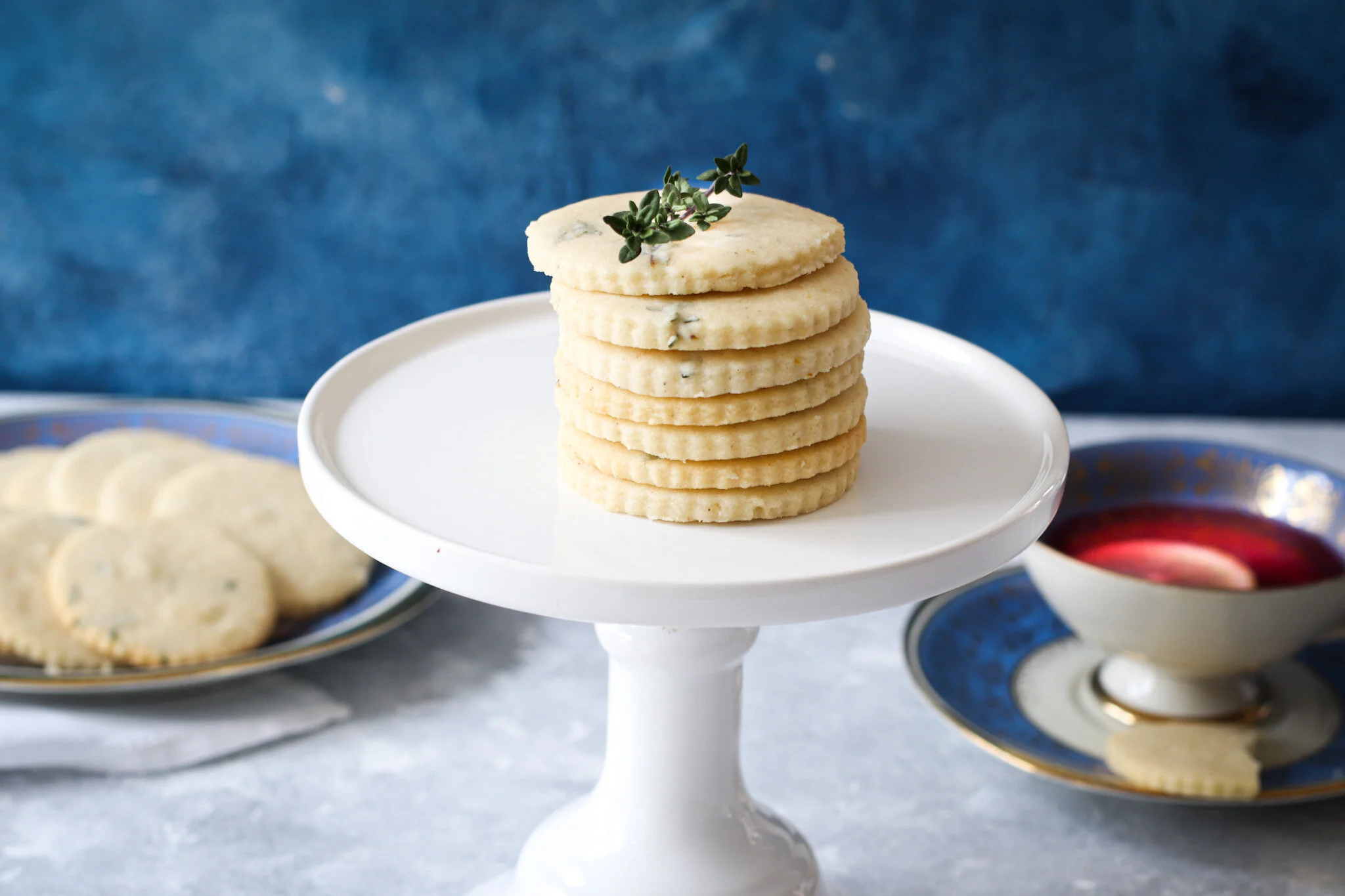 Lemon - Thyme Cookies — Freshdayliving