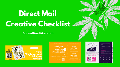Direct Mail Art Checklist — Canna Direct Mail