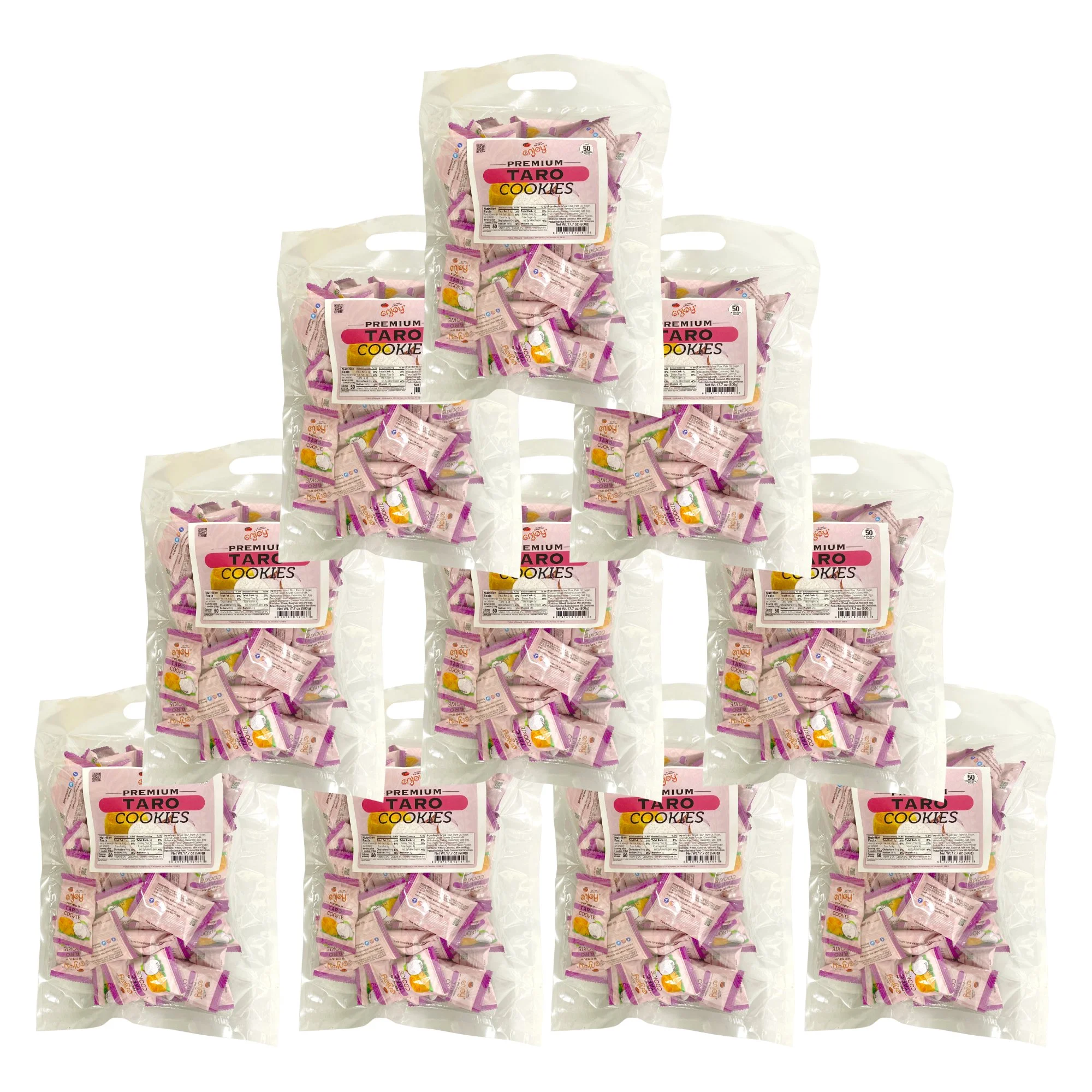 Taro Cookies (5.3 oz) | Enjoy Snacks