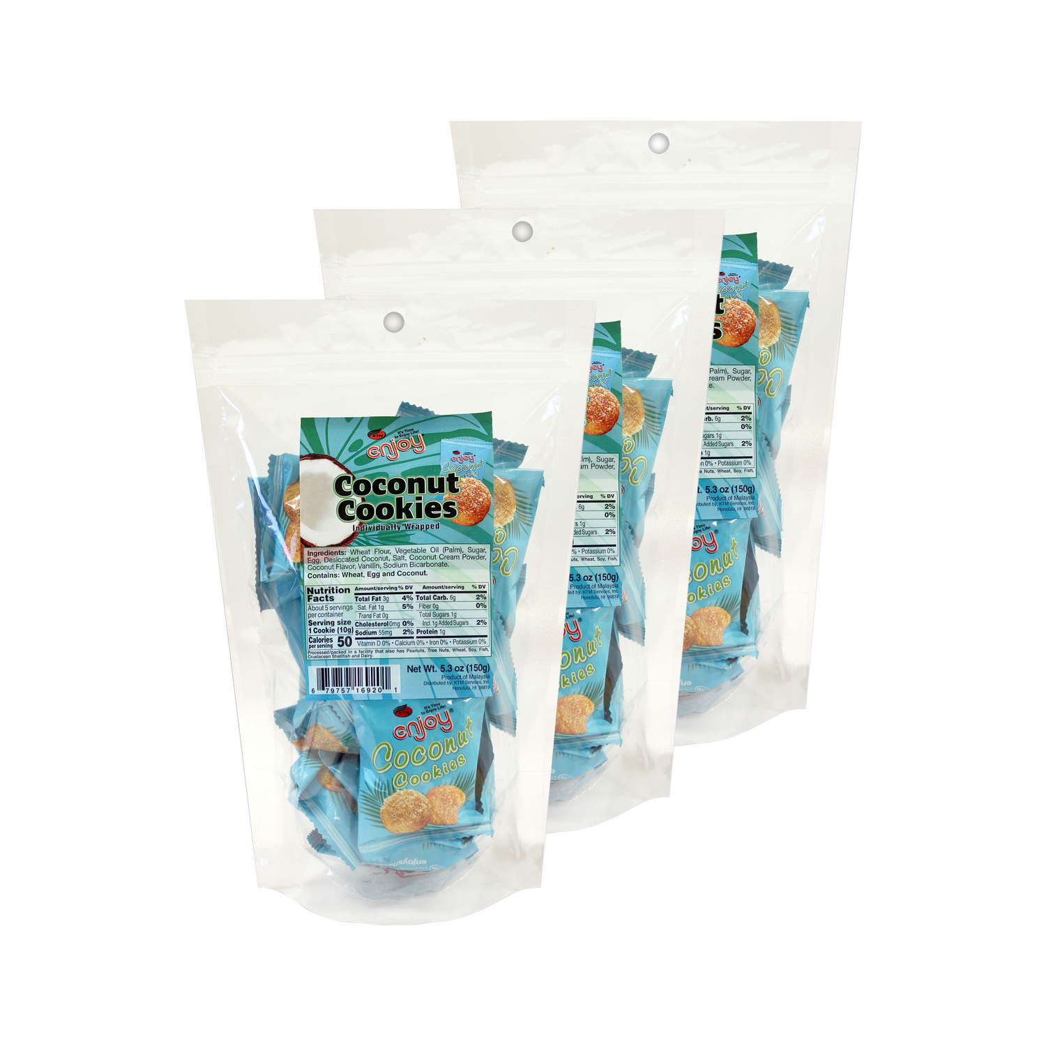 Taro Cookies (5.3 oz) | Enjoy Snacks