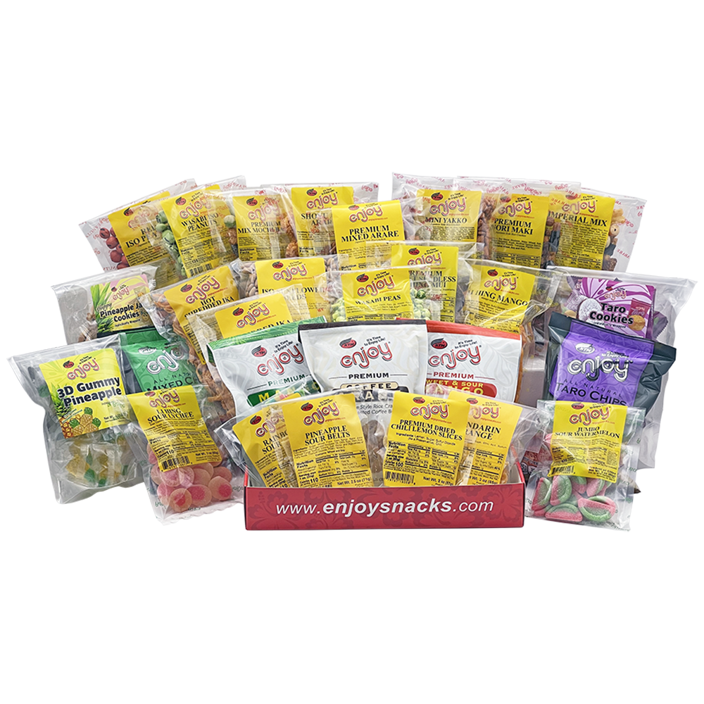 Enjoy Snacks | Hawaii Snacks - Arare, Candies, Seed, Li Hing, Chips ...