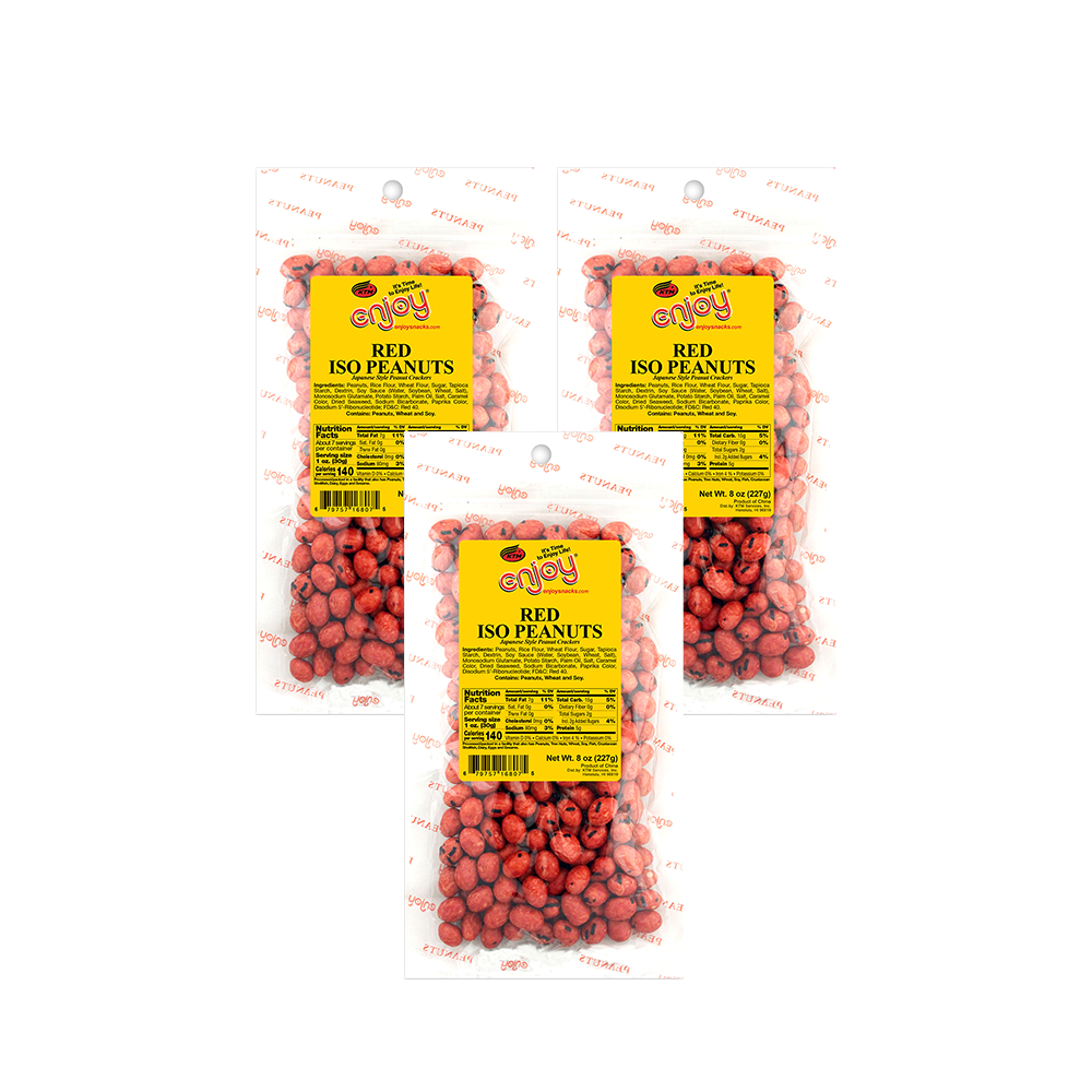 Iso Peanuts - Takoyaki (6oz) | Enjoy Snacks