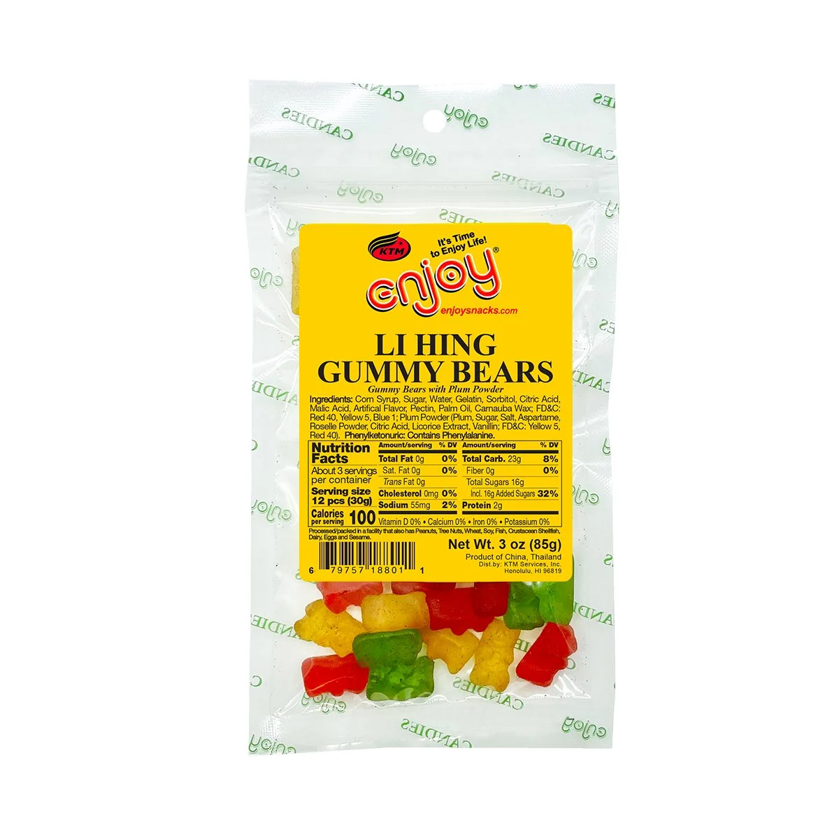 Pineapple Chewy Candy (5 oz) | Enjoy Snacks