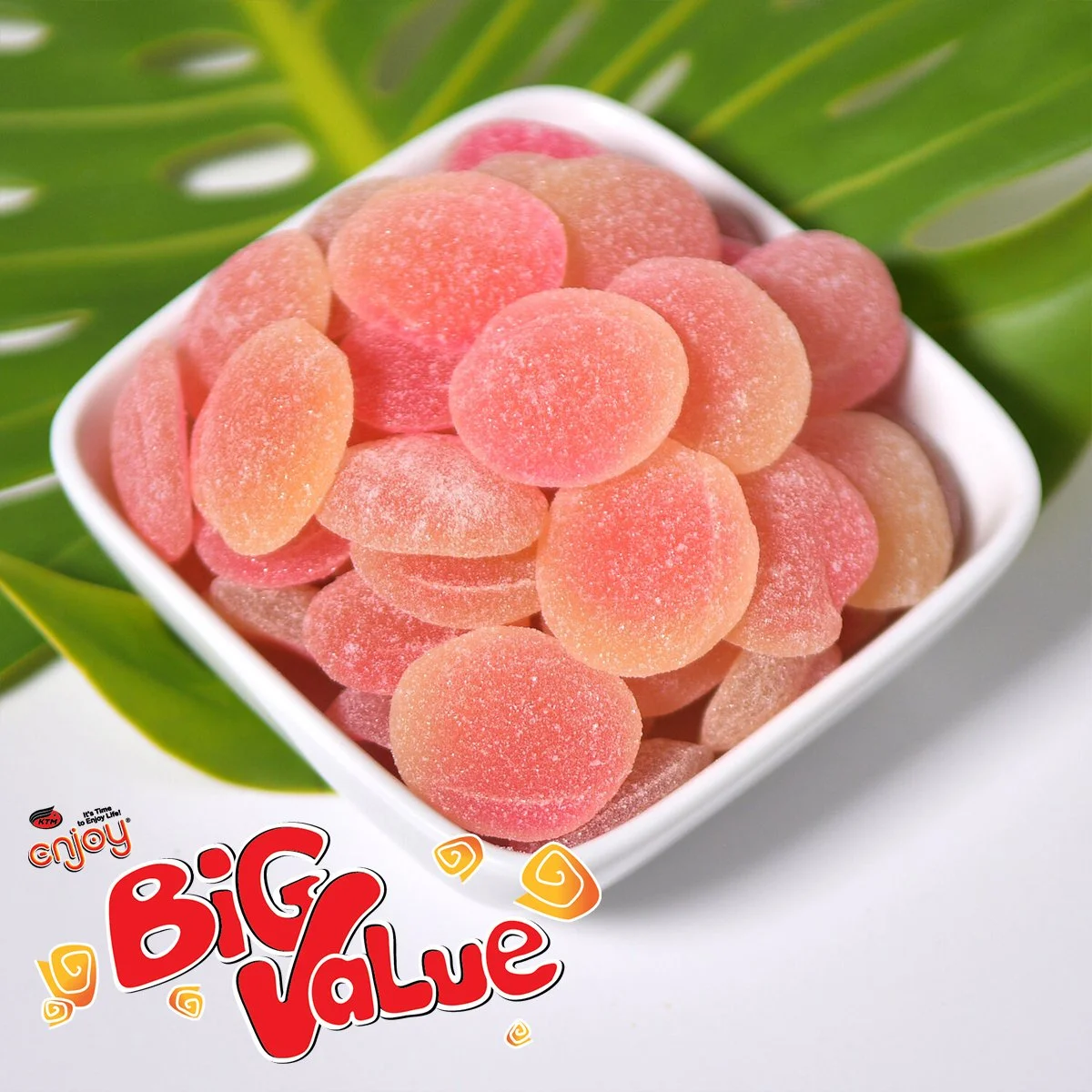 Lychee Chewy Candy (2.5 oz) | Enjoy Snacks