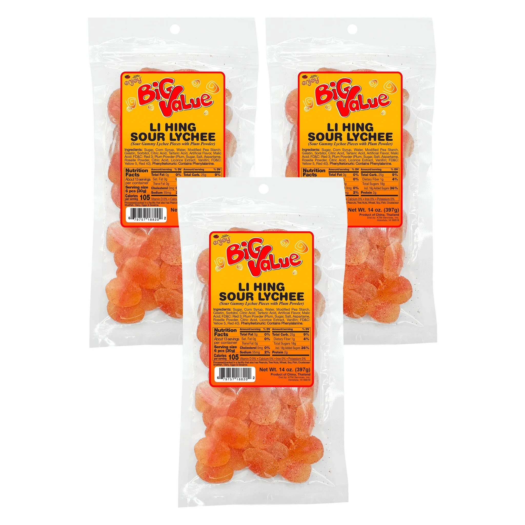 3D Gummy Pineapple (4.23oz) | Enjoy Snacks