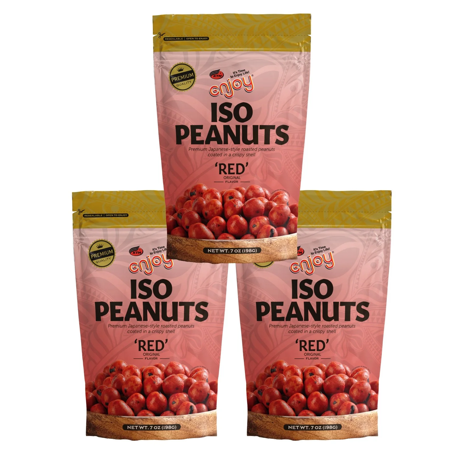 Iso Peanuts - Ninja (Nori) (6oz) | Enjoy Snacks