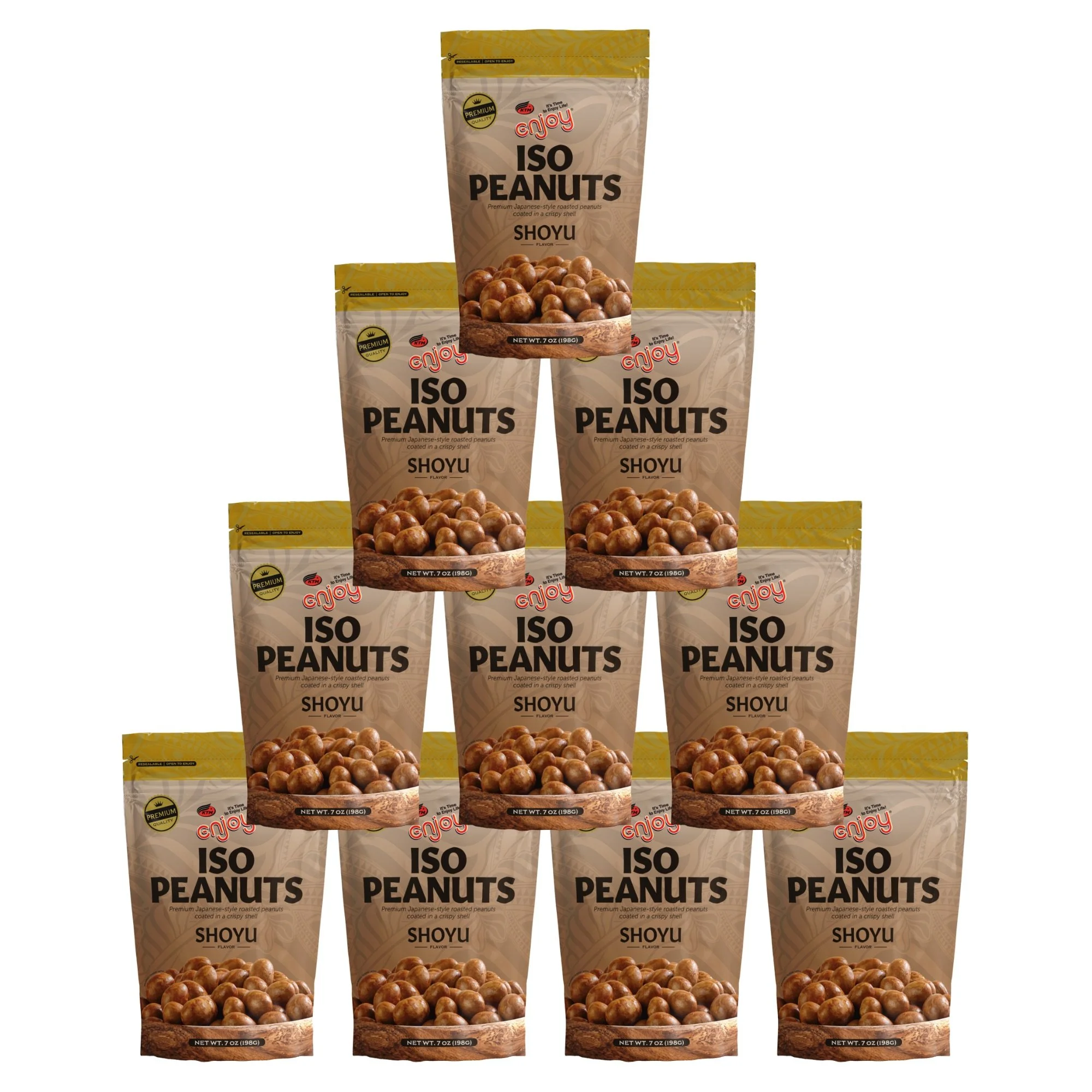 Iso Peanuts - Ninja (Nori) (6oz) | Enjoy Snacks