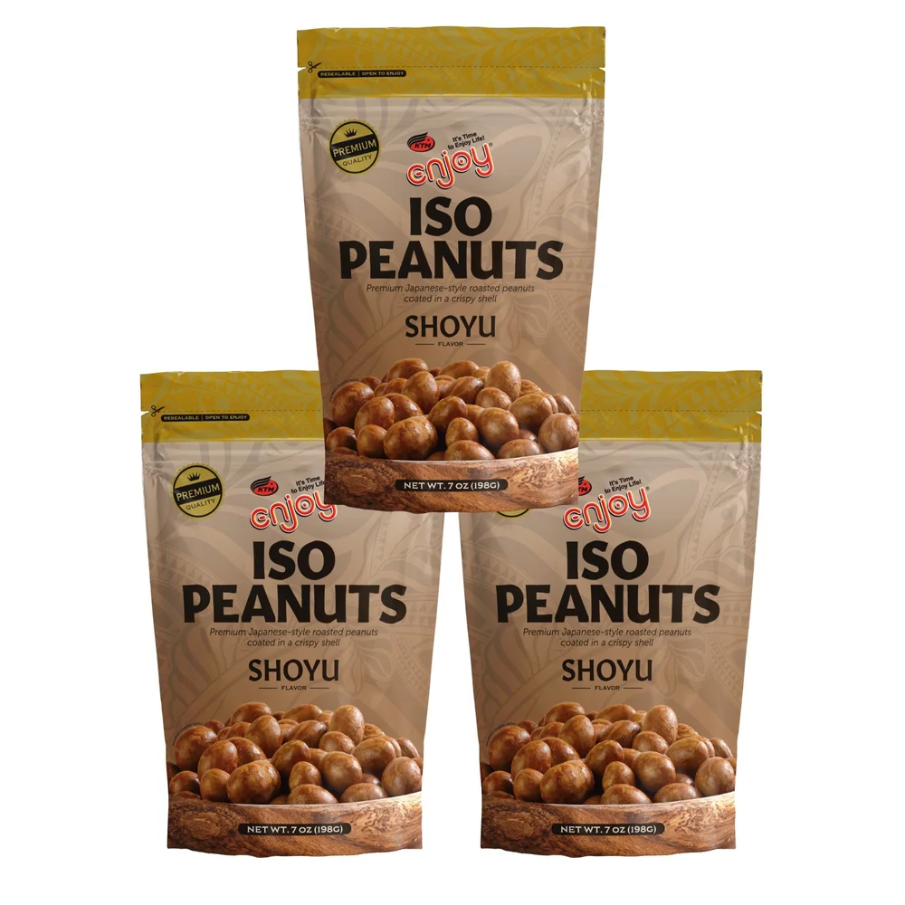 Iso Peanuts - Takoyaki (6oz) | Enjoy Snacks