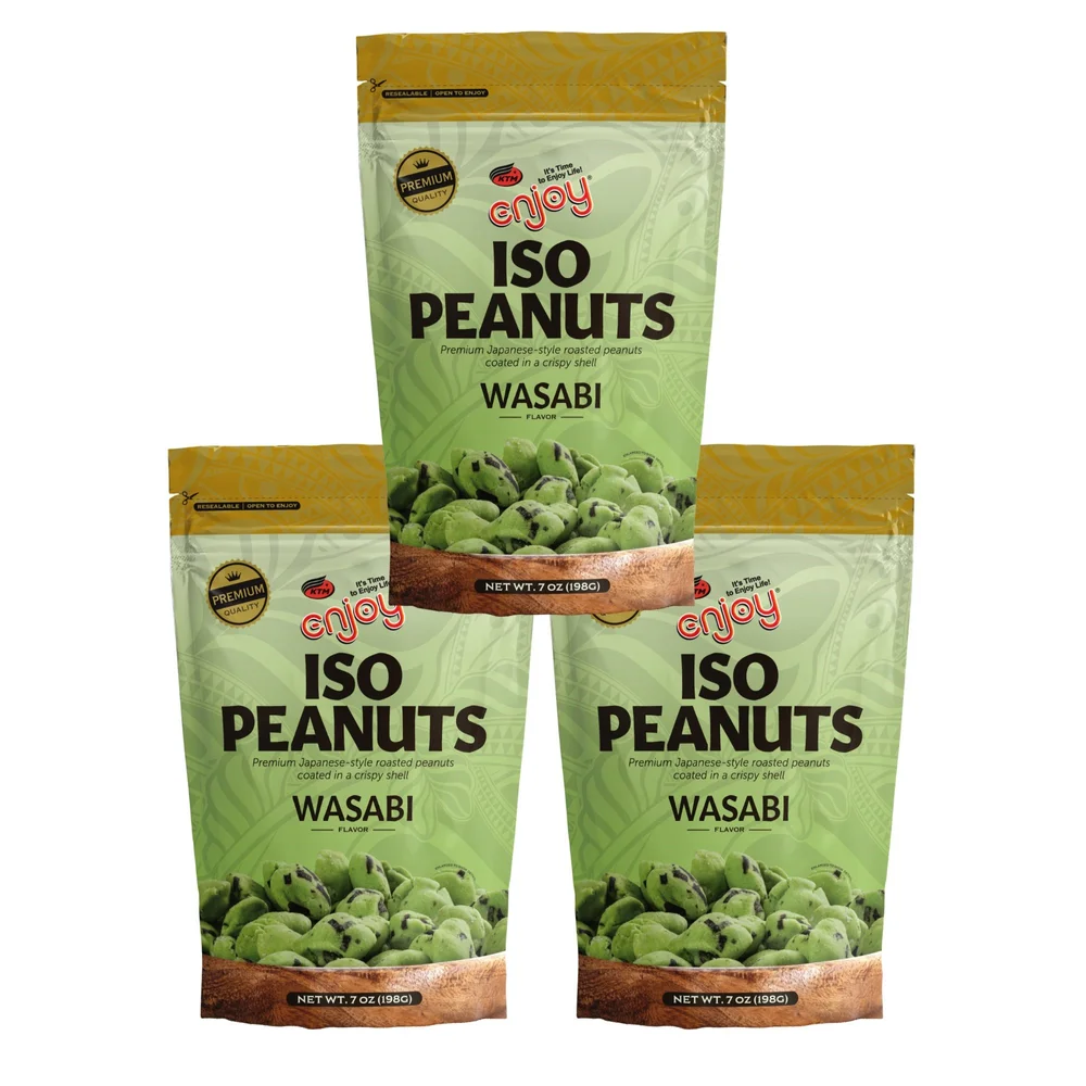 Shoyu Iso Peanuts (7 oz) | Enjoy Snacks