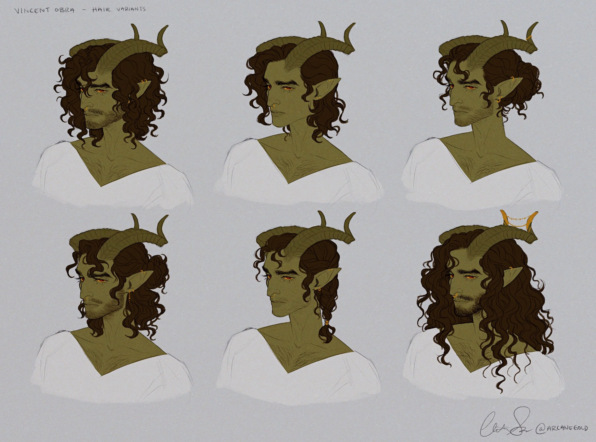 Character and Costume Design — Arcane Gold Art