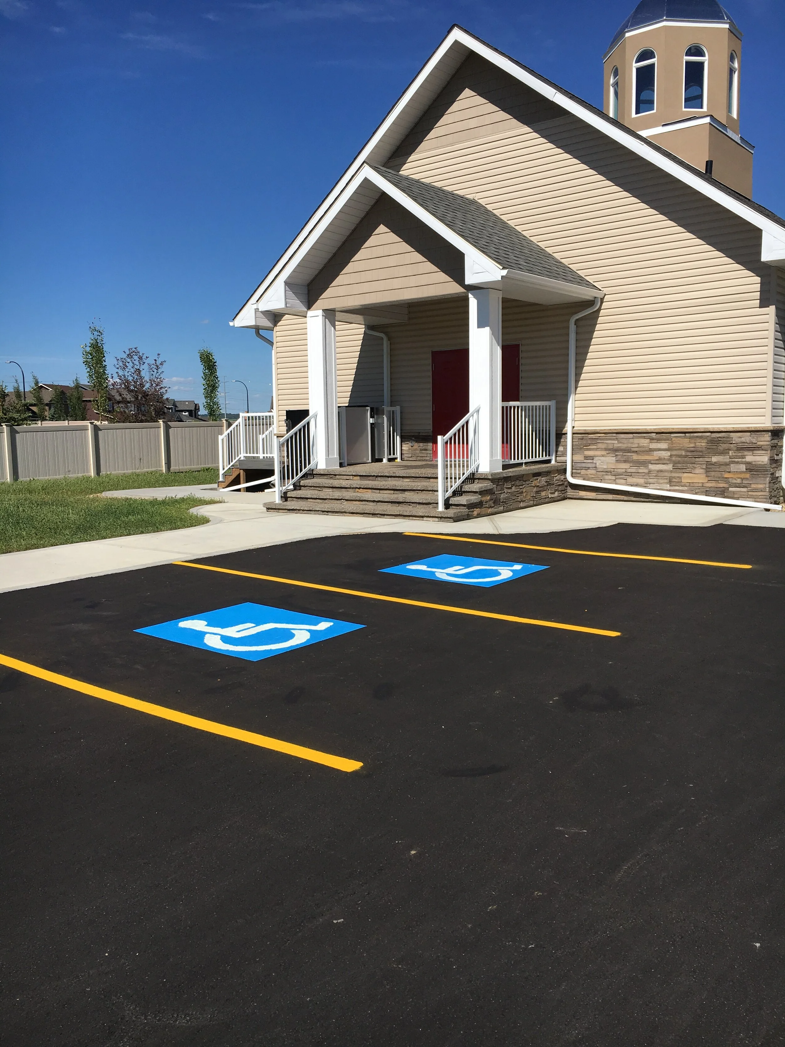 Line Painting & Asphalt Markings | Enhance Safety & Order — Conasph ...