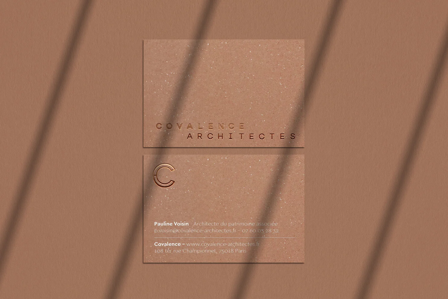 Covalence, identité visuelle d'un cabinet d'architectes | Studio Impulso