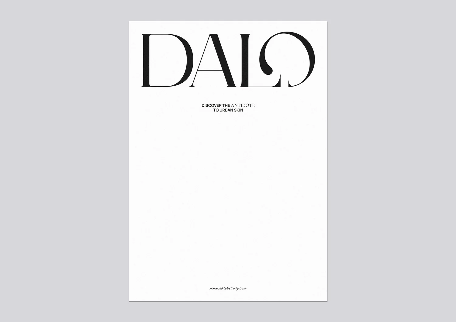 Dalo Beauty - Identité visuelle & packaging d'une marque skincare ...