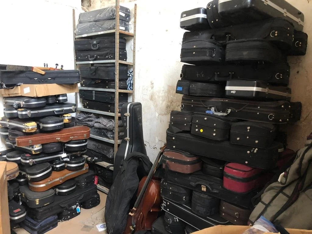 400 donated instruments have arrived in Haiti - WOW! — BLUME Haiti