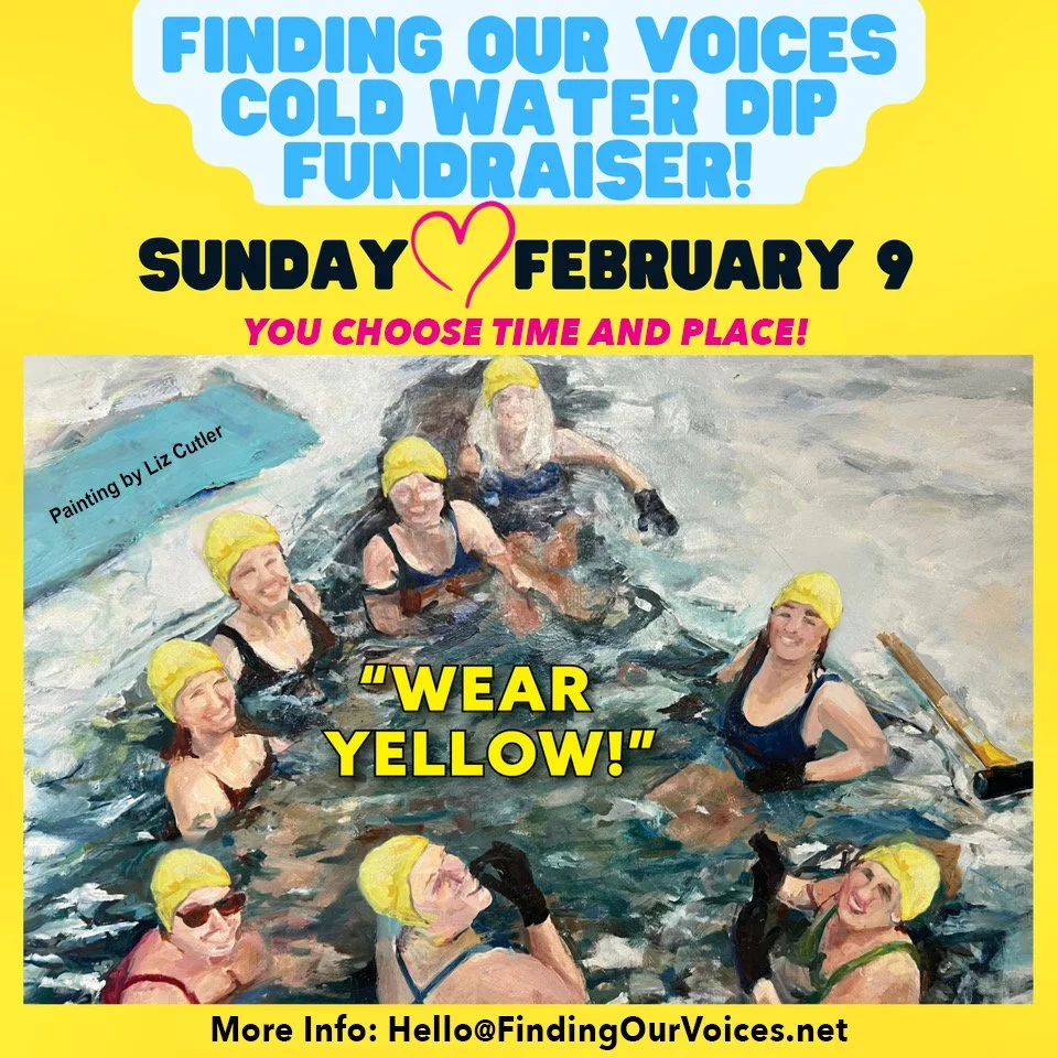 Cold Water Dip 2025 | Finding Our Voices