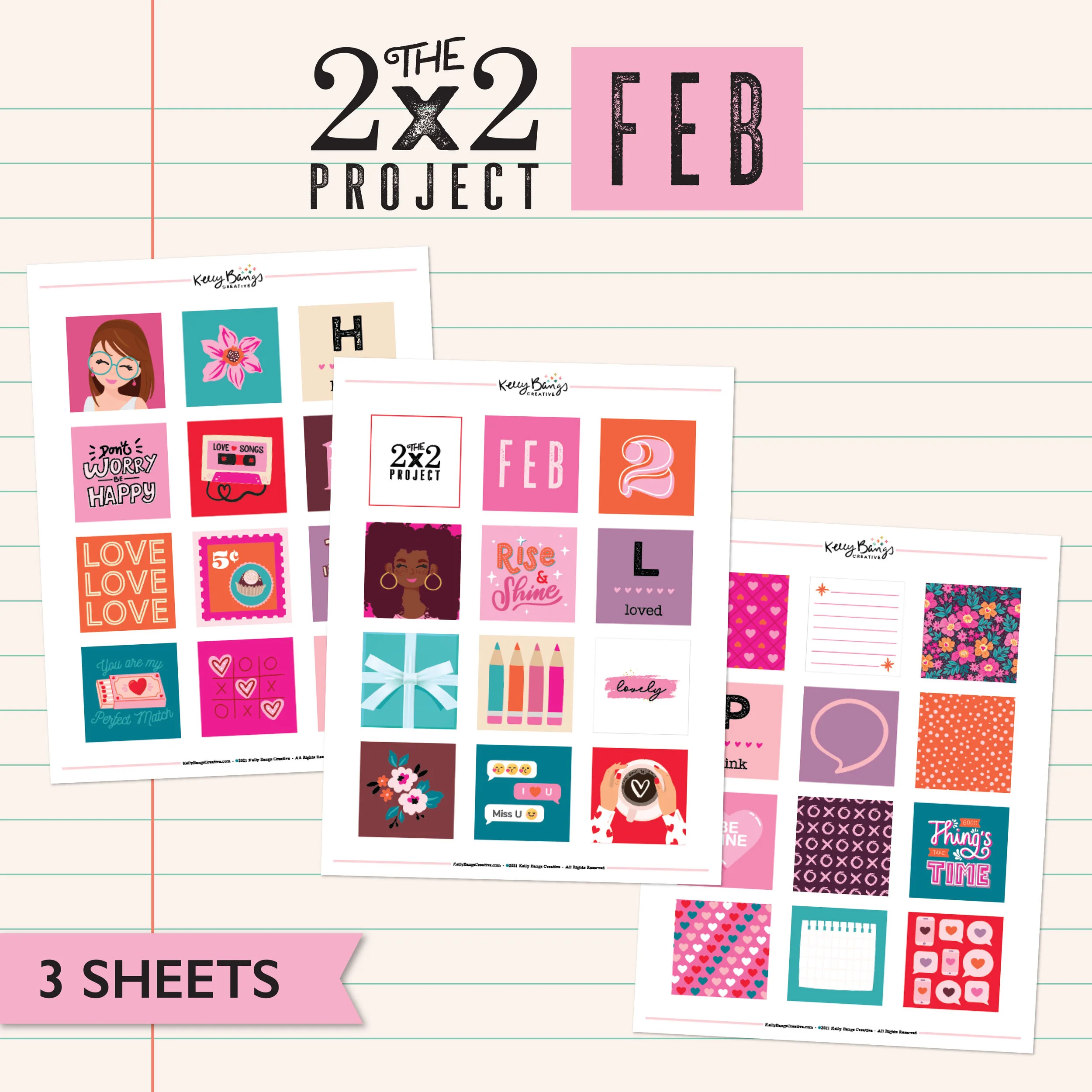 2x2 Project — Kelly Bangs Creative