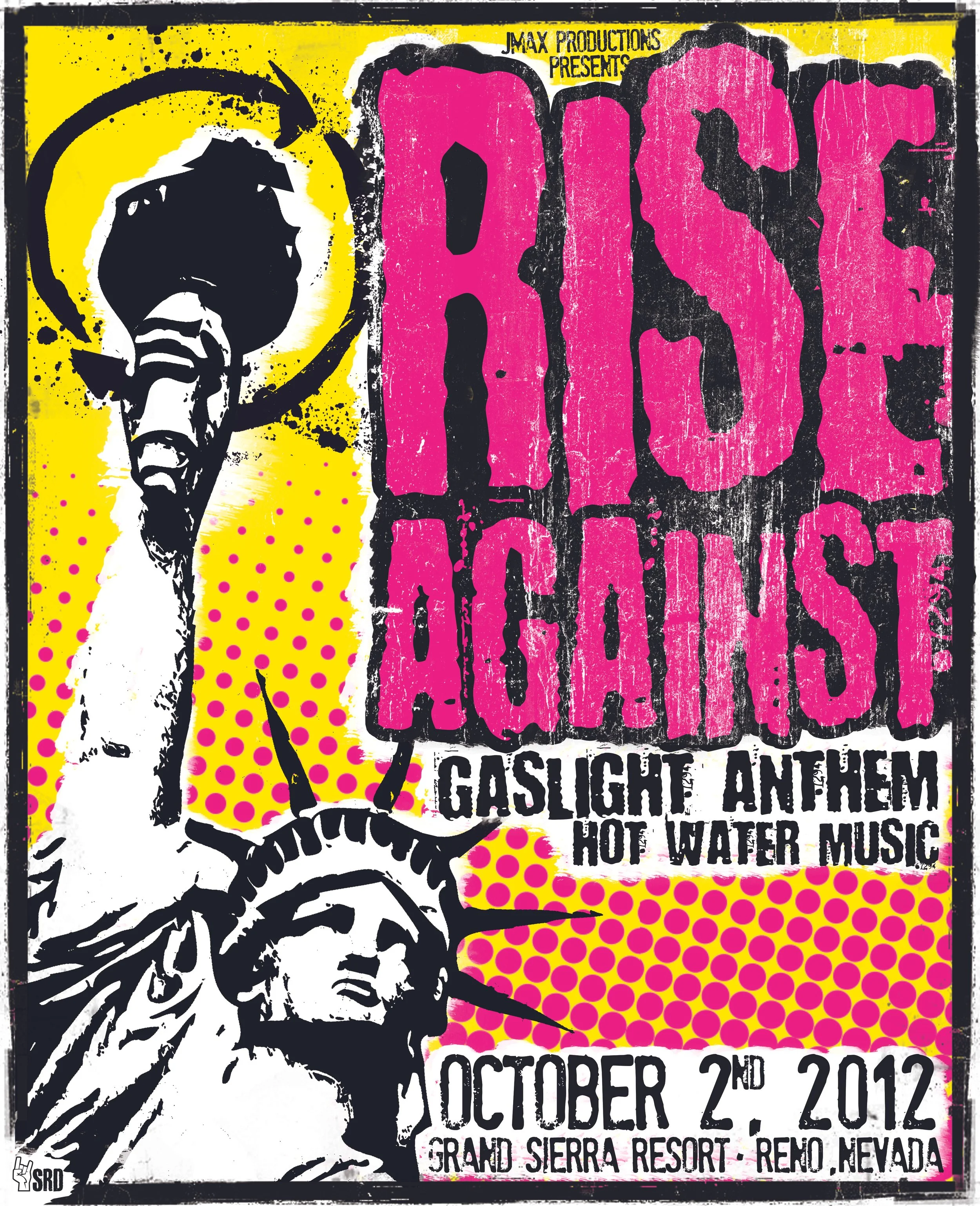 Gig posters by Scotty Roller exclusively sold here — 714 CREATIVE