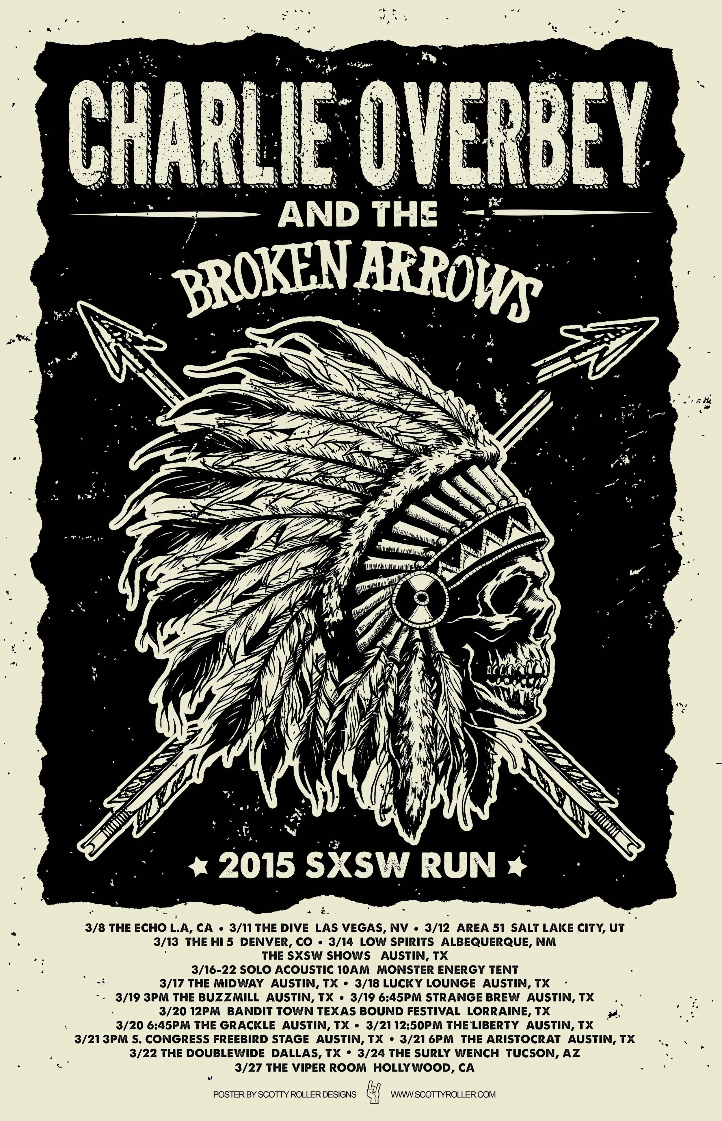 Gig posters by Scotty Roller exclusively sold here — 714 CREATIVE