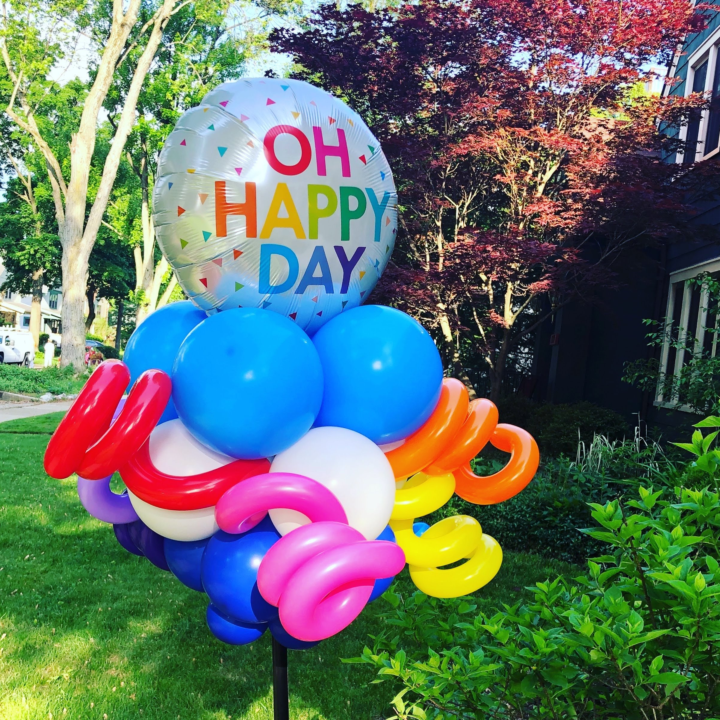 graduation balloons — POP! Designs and Creations