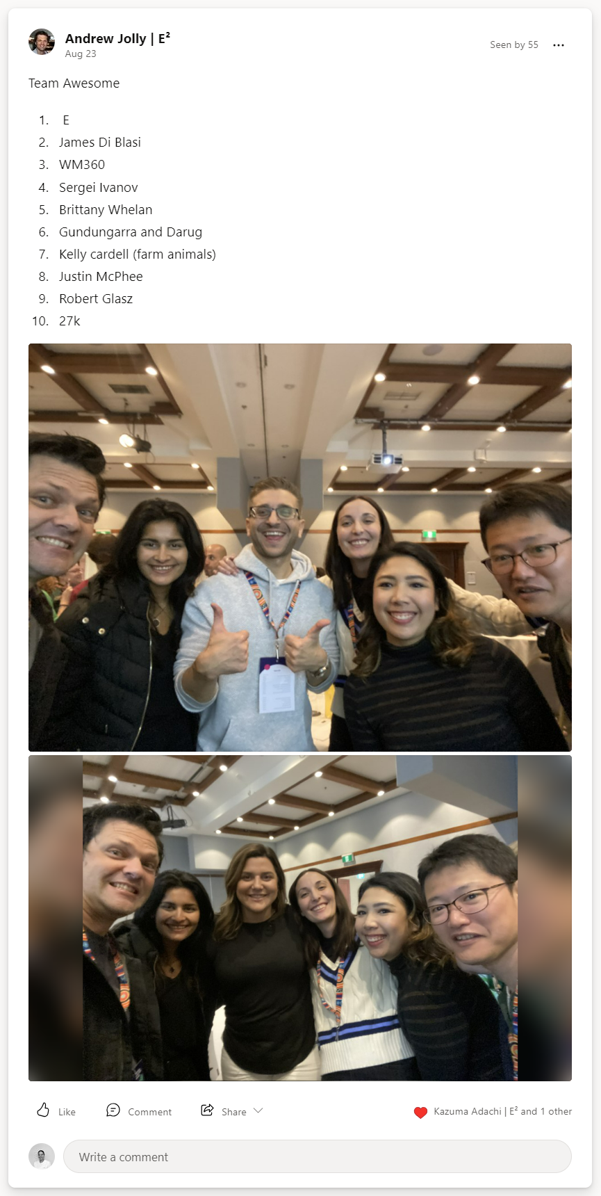 Engage Squared – The power of puppy posts - SWOOP Analytics® | Digital Workplace Analytics