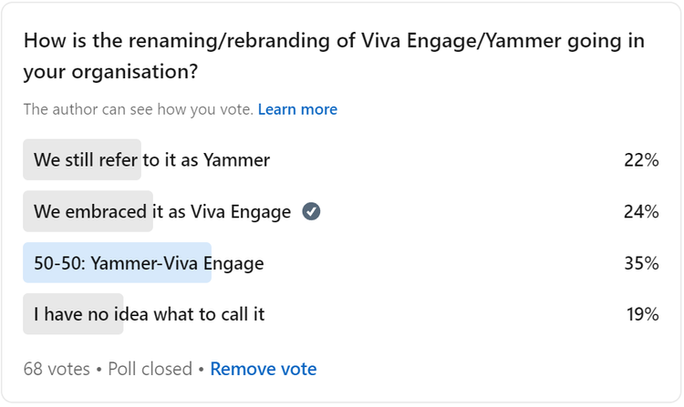 Viva Engage or Yammer? Confusion continues to reign! - SWOOP Analytics ...