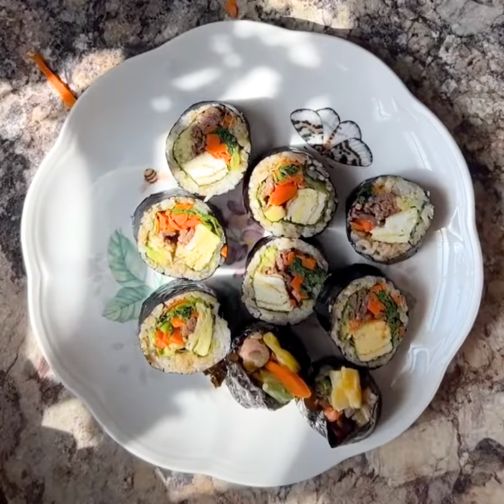 How to Make Kimbap — Cafe Maddy