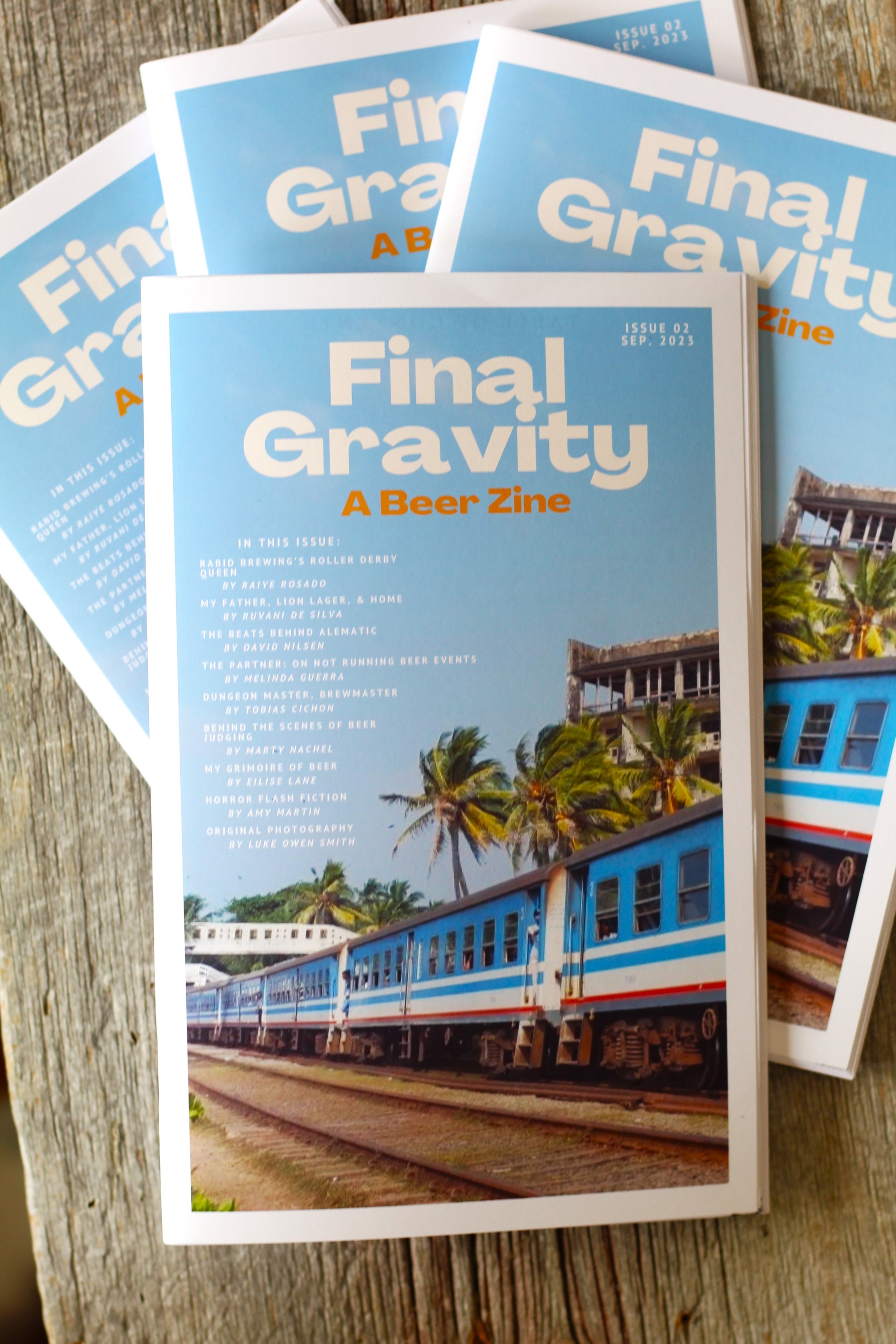 Final Gravity, A Beer Zine Issue 02 — Bean to Barstool