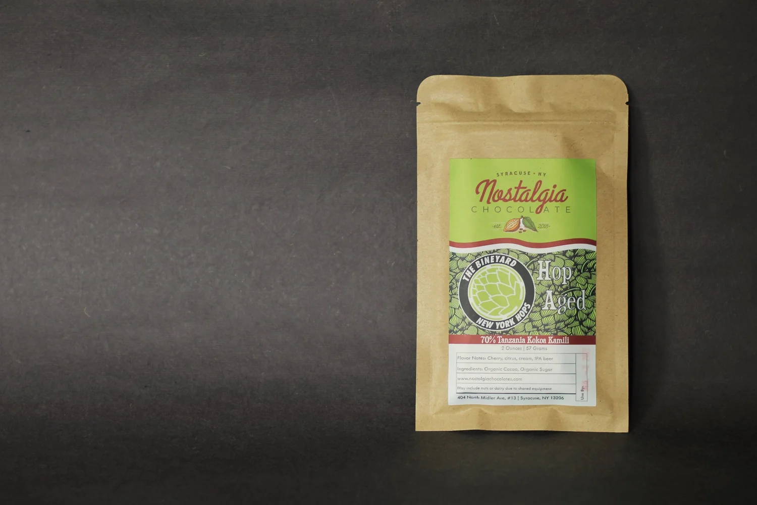 Tyler Cagwin of Nostalgia Chocolate uses Chinook hops for his Hop Aged ...