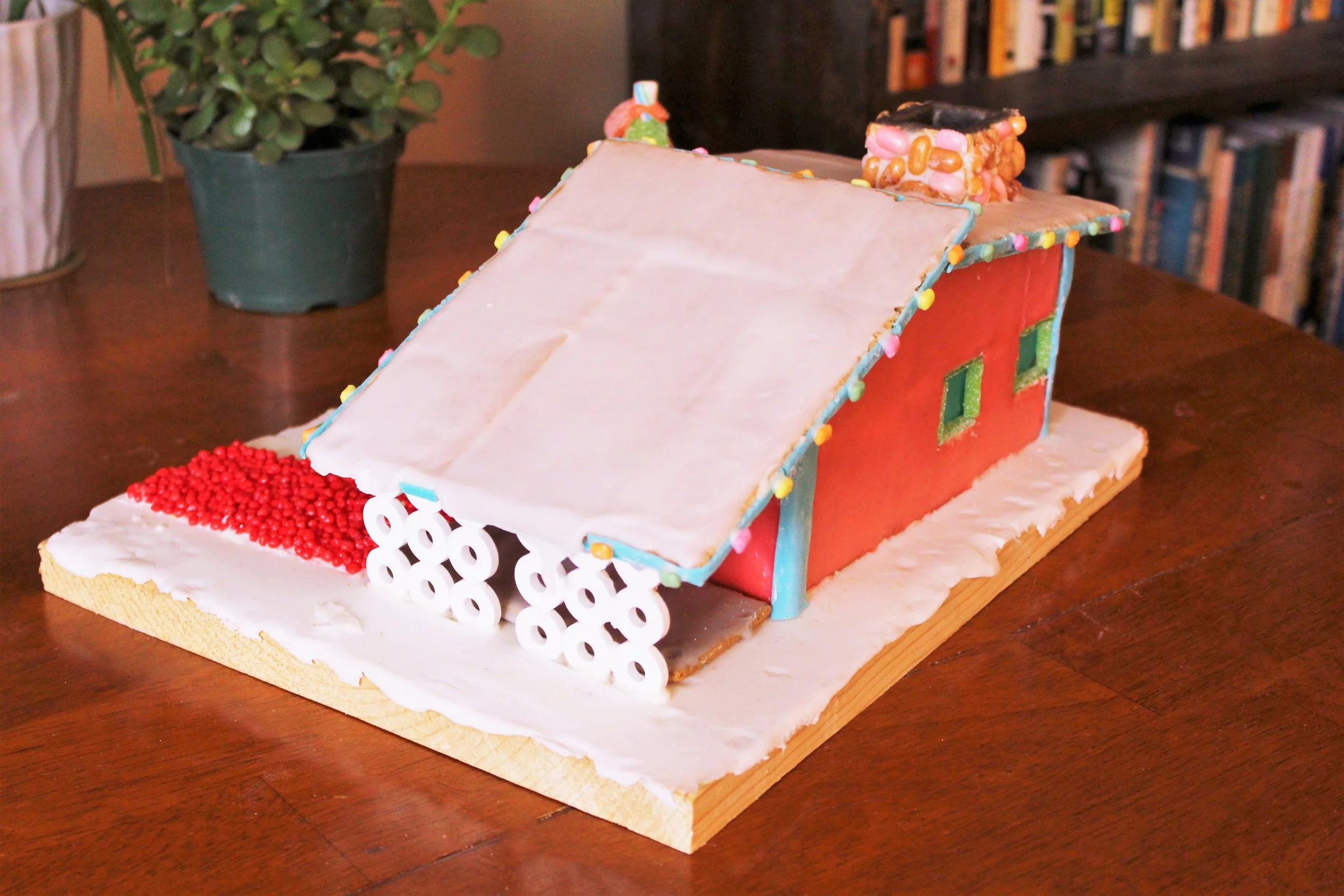 Midcentury Modern Gingerbread House — Bean to Barstool